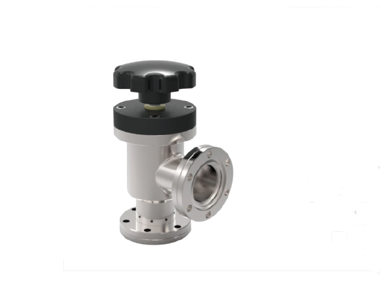 CF Manual Right Angle Vacuum Valve | BOWAH VACUUM